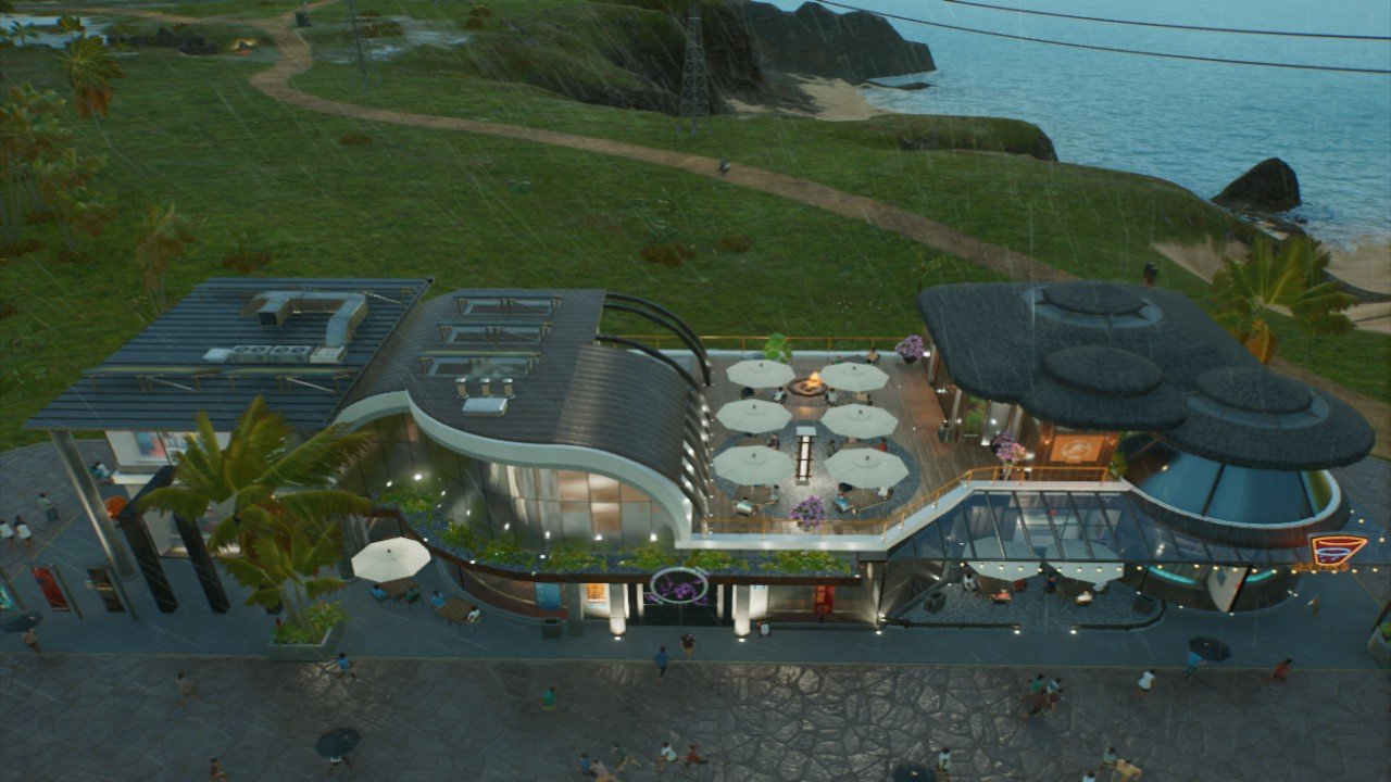 Guests: Triple Amenities - Workshop - Jurassic World Evolution 3