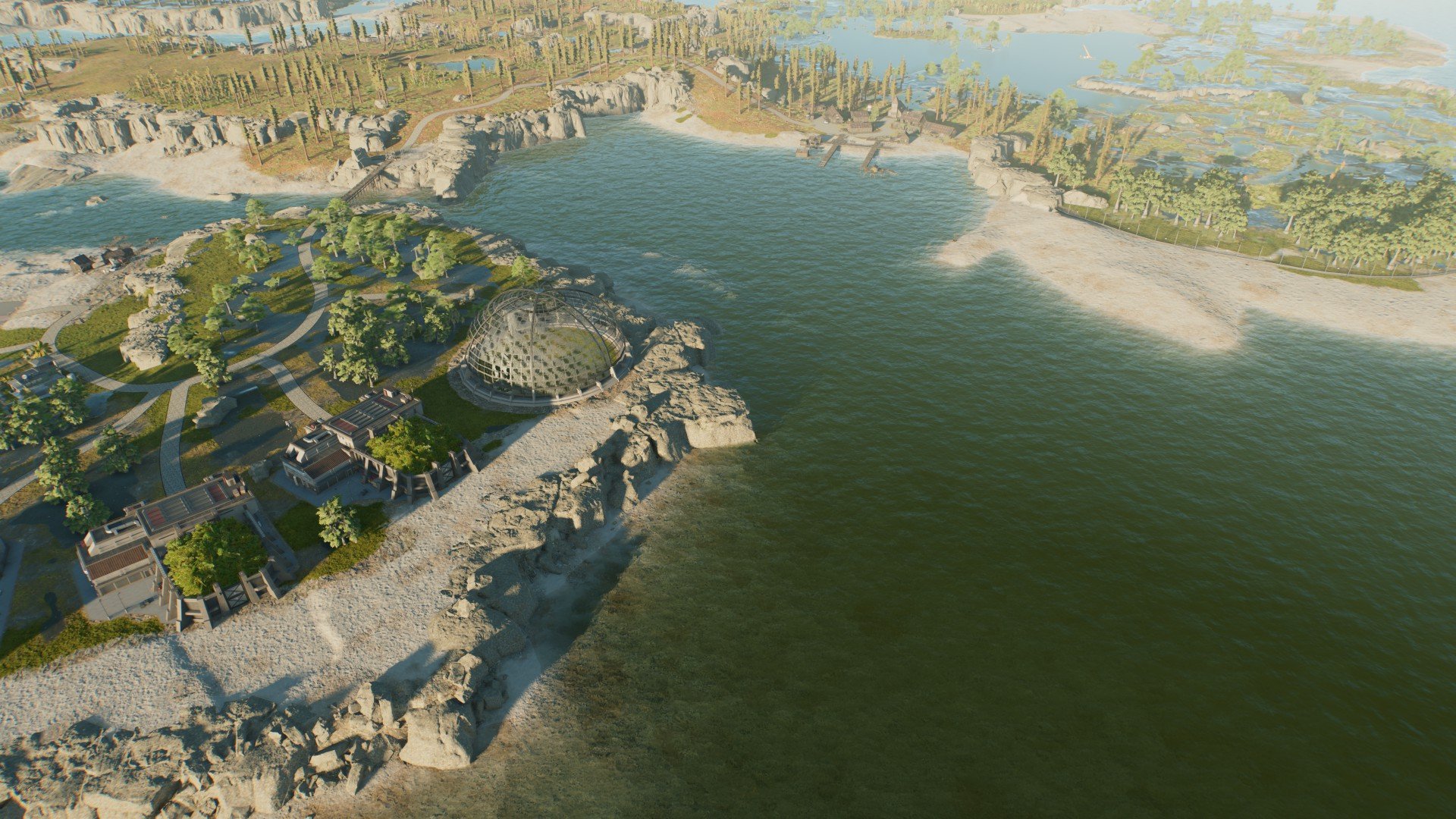 Site K (made with Evo square's wetland map) - Workshop - Jurassic World ...