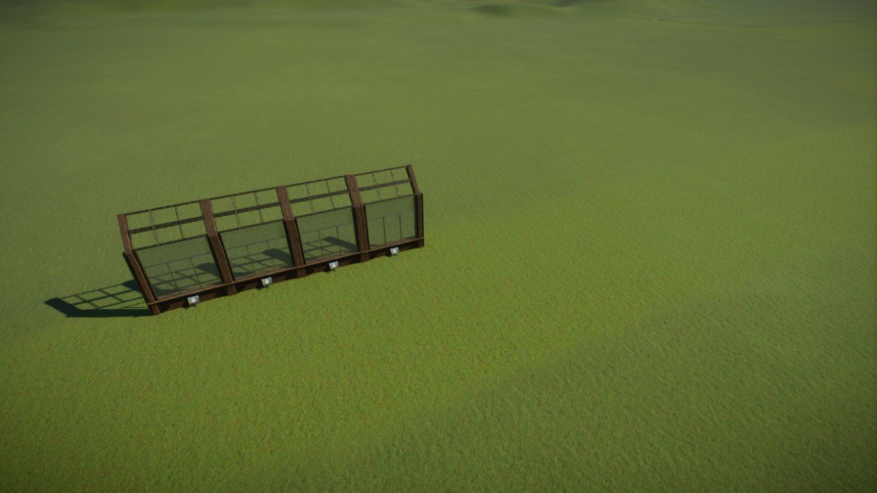 Wall - Planet Zoo: Console Edition creation - Frontier Workshop