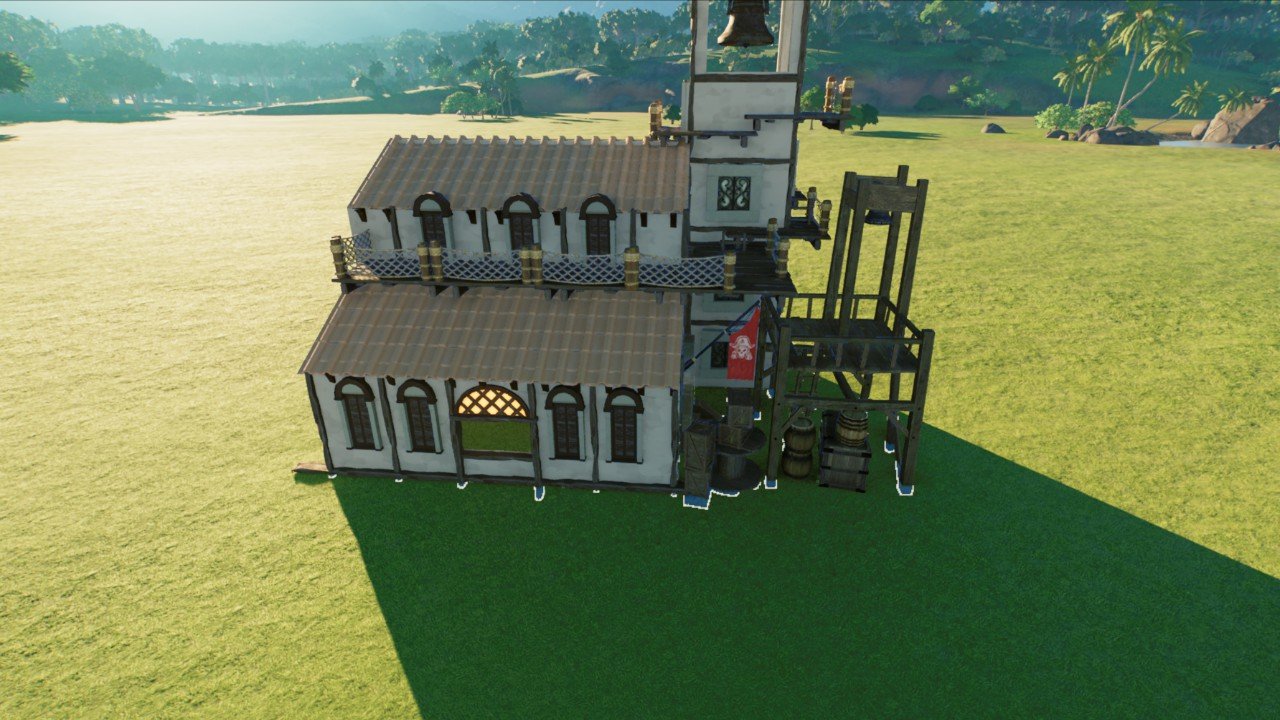 Pirate building - Planet Coaster 2 creation - Frontier Workshop