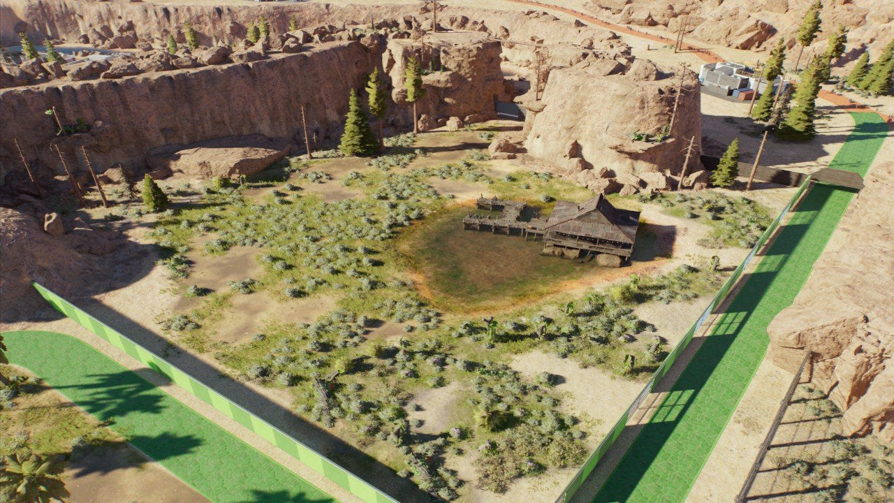 Swampy Hypsi Enclosure - Workshop - Jurassic World Evolution 3