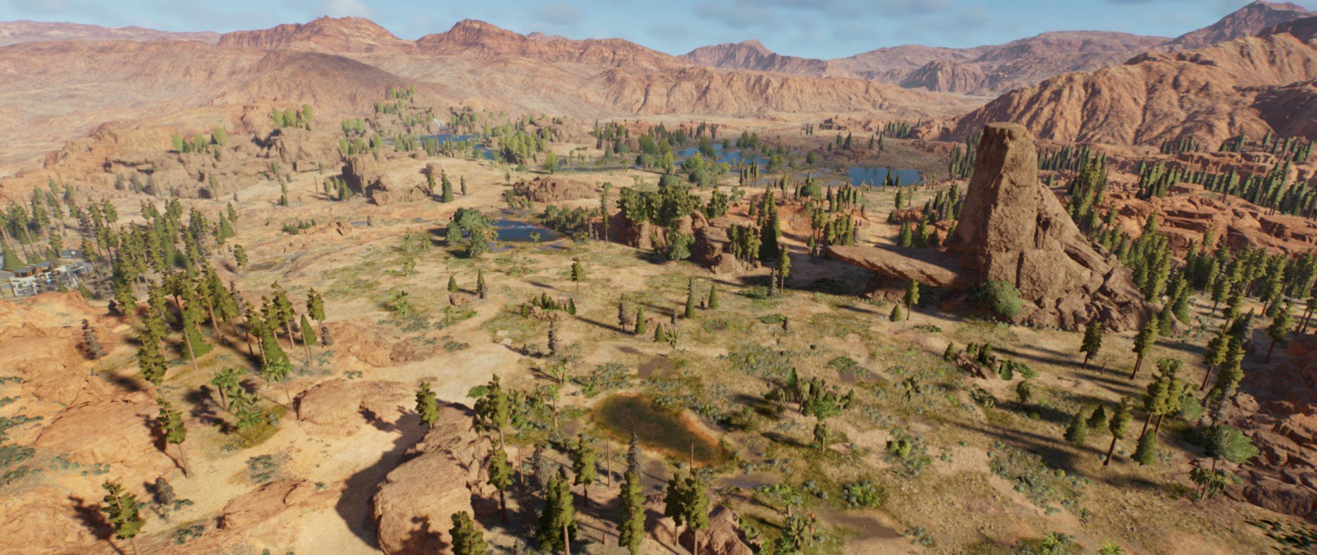 Desert canyon ecosystem starter - Workshop - Jurassic World Evolution 3