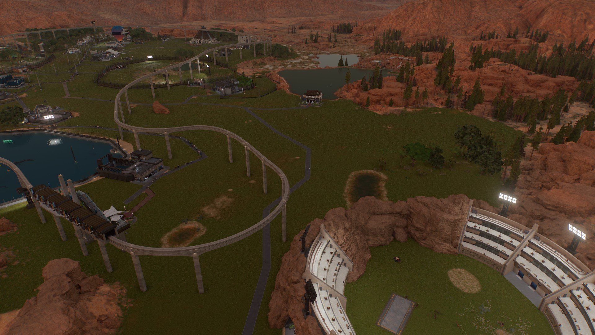 Ancient canyon park - Workshop - Jurassic World Evolution 3