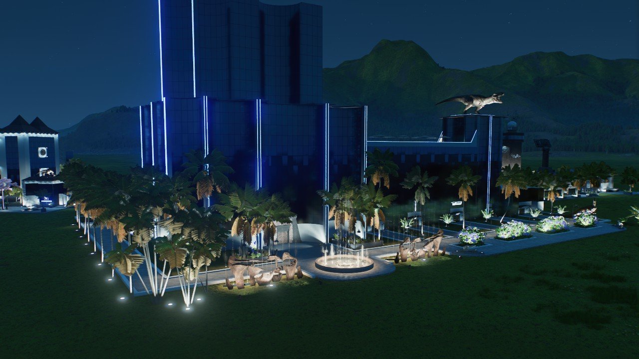 5 star hotel and amenities - Workshop - Jurassic World Evolution 3