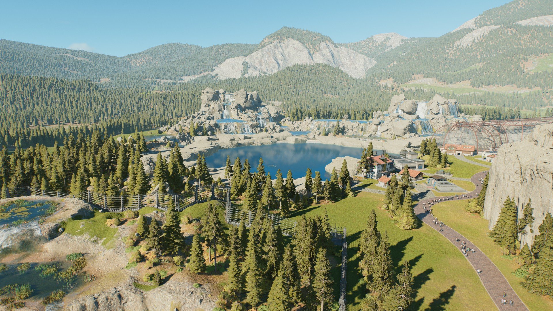 Thunder Mountain - Jurassic World Evolution 3 creation - Frontier Workshop