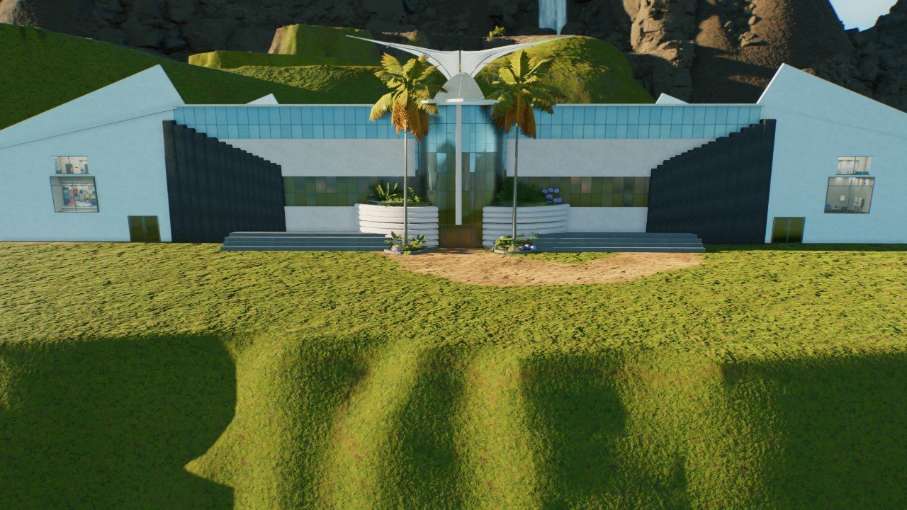 Jurassic Park Novel Visitor Center Workshop Jurassic World Evolution 3