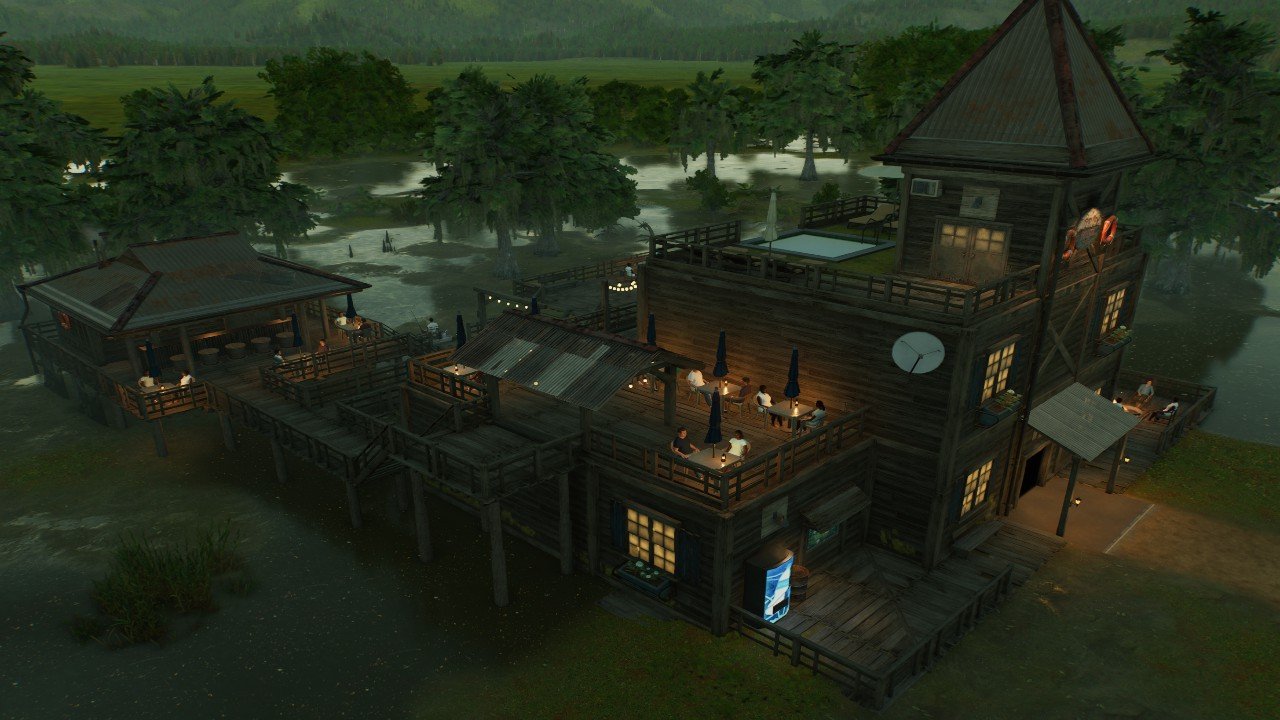 Wetlands - Small Hotel - Workshop - Jurassic World Evolution 3