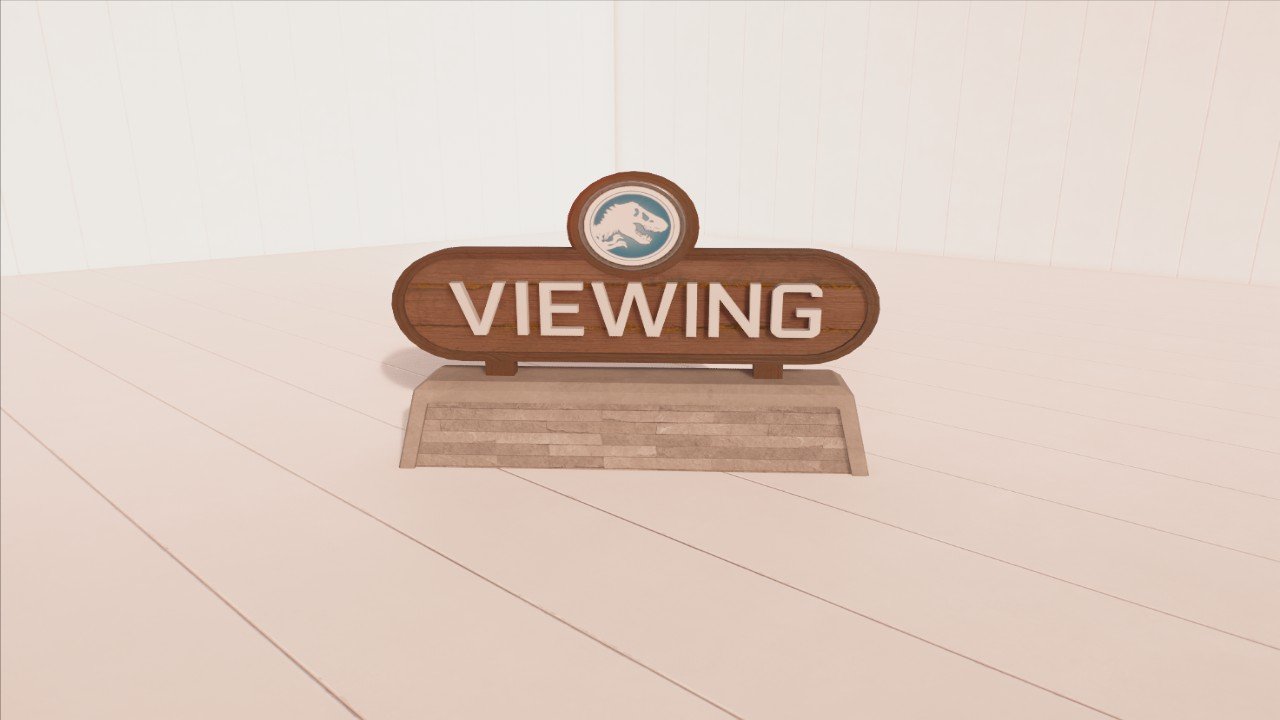 General 'Viewing' Attraction Sign [EXISTING ENTITY] - Workshop ...