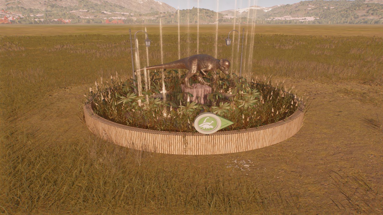 Pachy fontaine - Workshop - Jurassic World Evolution 3