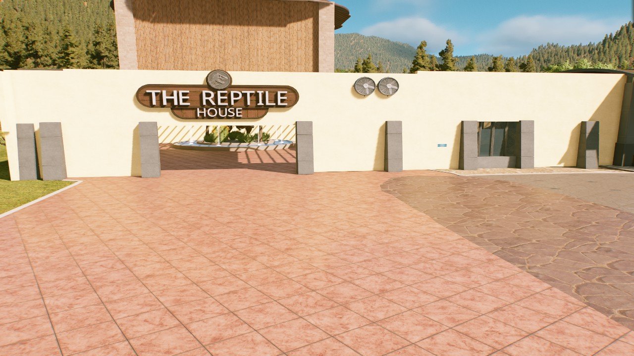 Large reptile house - Workshop - Jurassic World Evolution 3