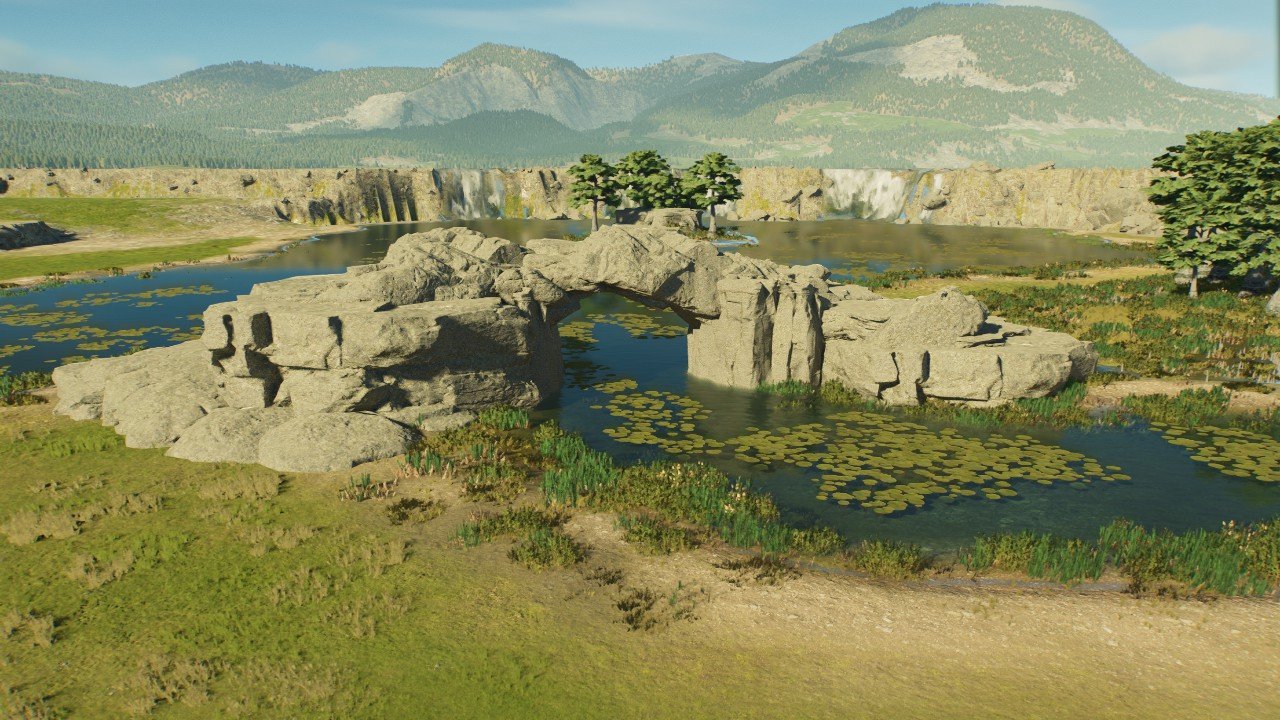 Biome dynamic rock arch - Workshop - Jurassic World Evolution 3
