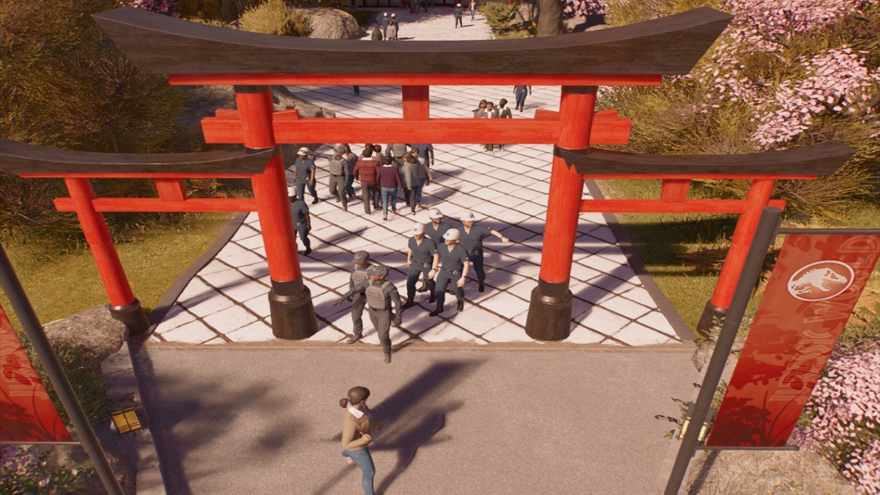Japanese Gate - Workshop - Jurassic World Evolution 3