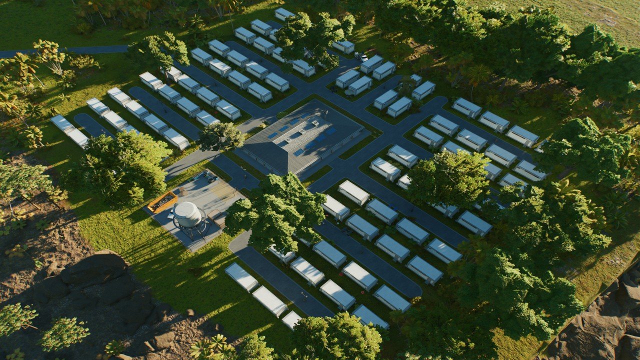 Hotel for employees - Jurassic World Evolution 3 creation - Frontier ...