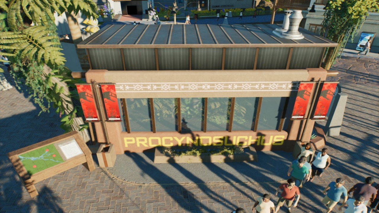 Habitats: Procynosuchus Exhibit - Workshop - Jurassic World Evolution 3