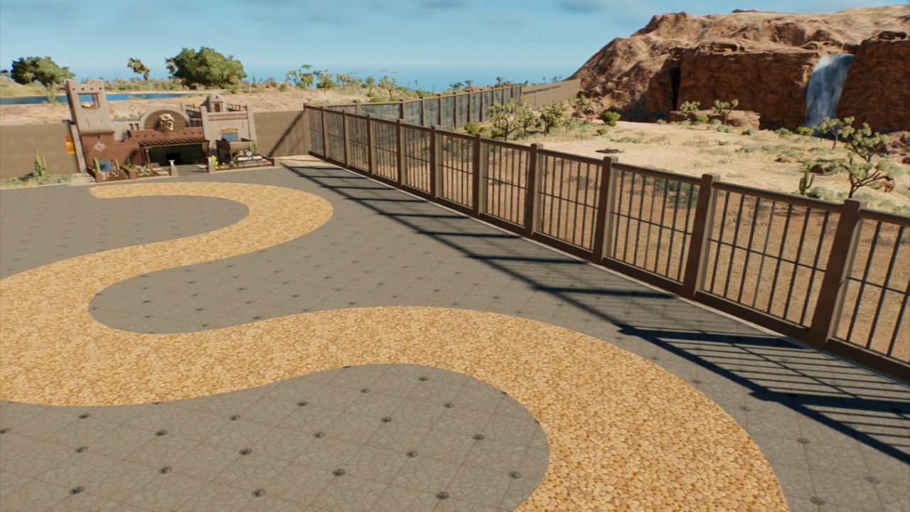 Basic zoo style wall - Workshop - Jurassic World Evolution 3