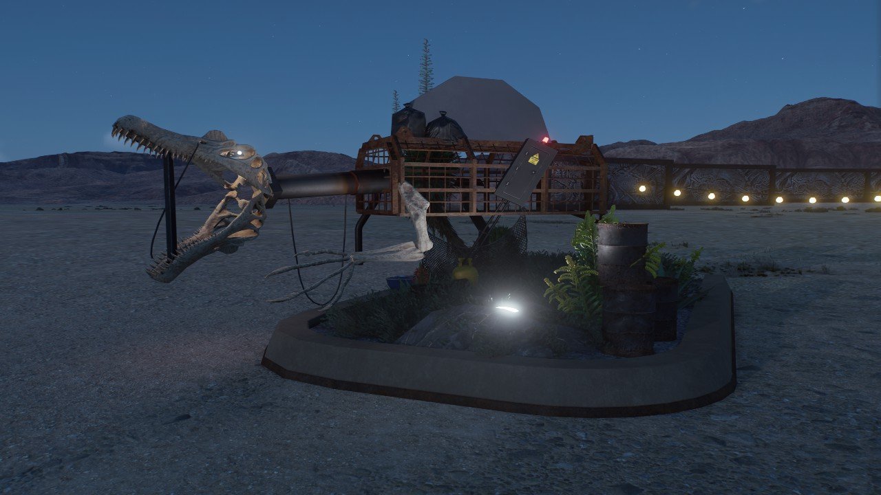 Spinosaurus scrap statue - Workshop - Jurassic World Evolution 3