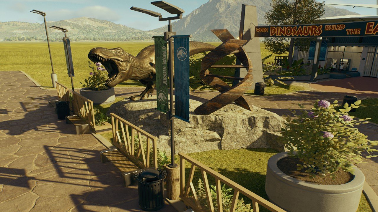 Bronzestatur - Jurassic World Evolution 3 creation - Frontier Workshop