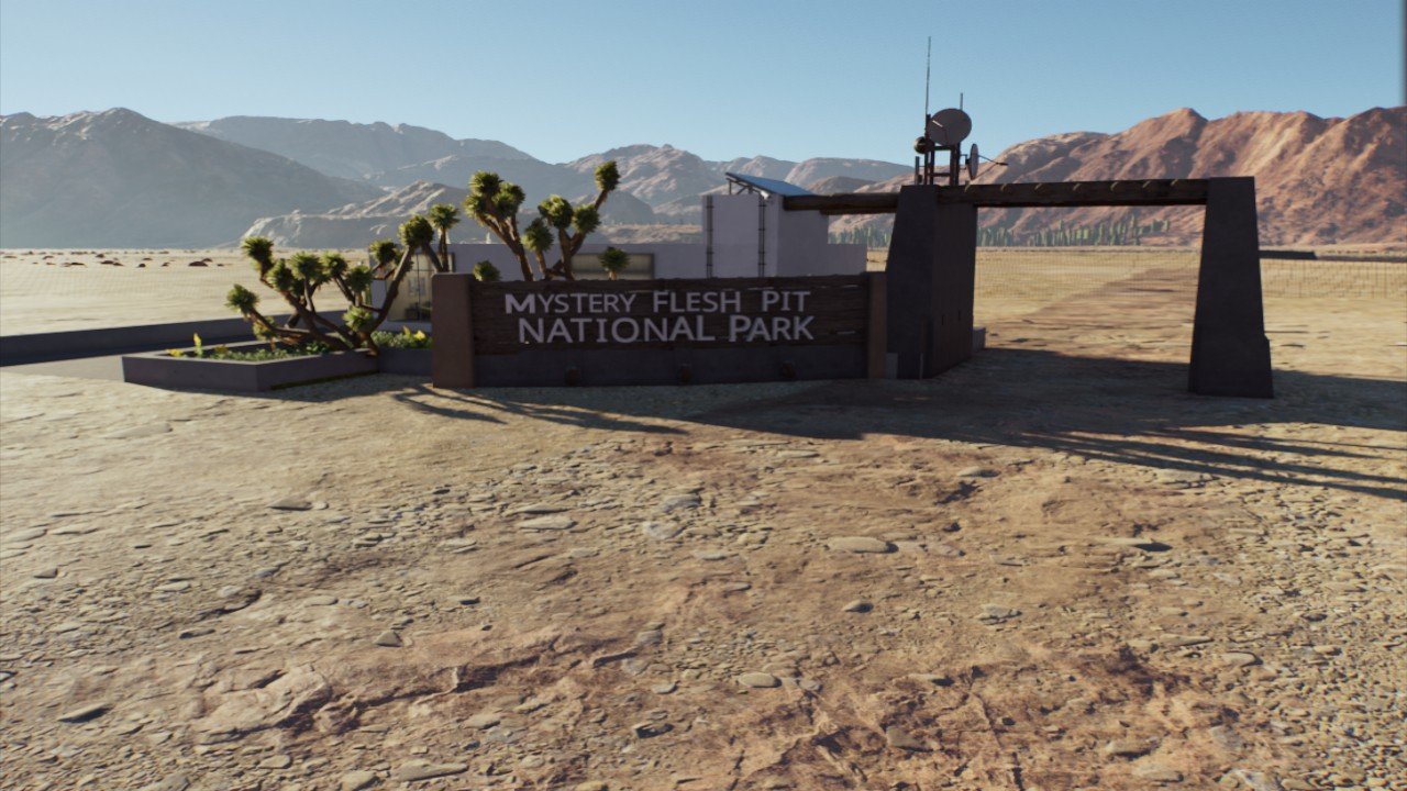 Mystery flesh pit "Entrance" PROP - Workshop - Jurassic World Evolution 3