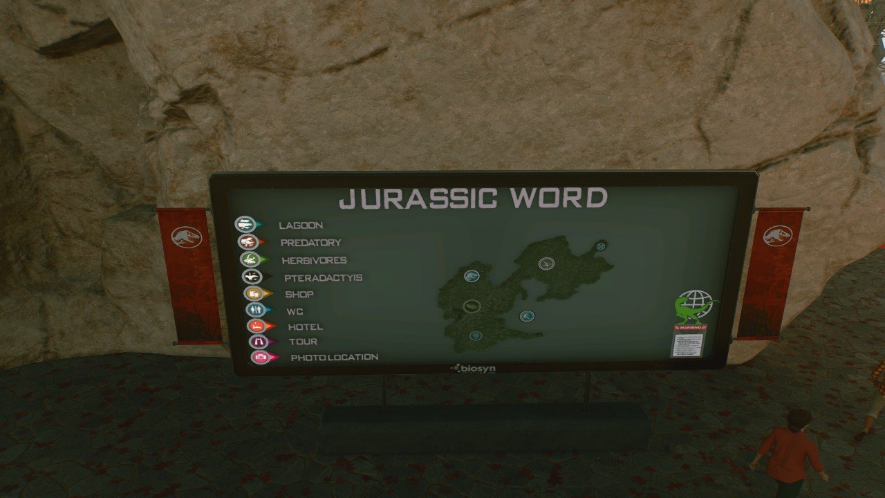 Map - Workshop - Jurassic World Evolution 3
