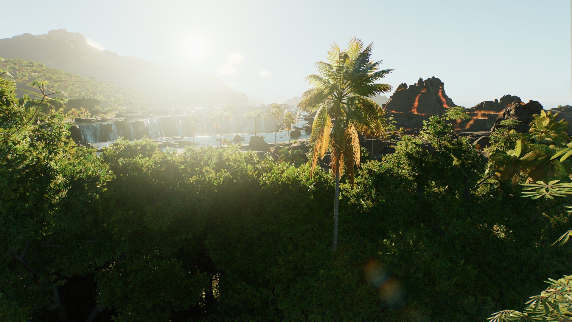 Prehistoric Volcanoes Park - Jurassic World Evolution 3 creation ...