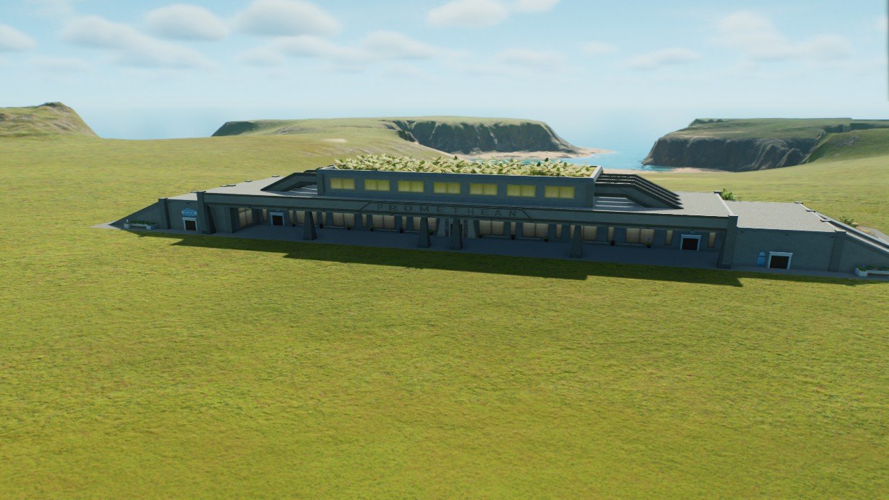 Rebirth Pro****ean Hotel - Jurassic World Evolution 3 creation ...