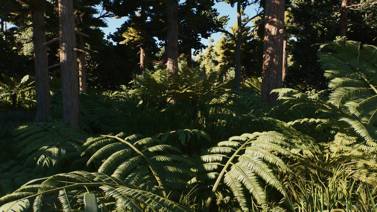 Redwood / Cloverly formation Forest - Workshop - Jurassic World Evolution 3