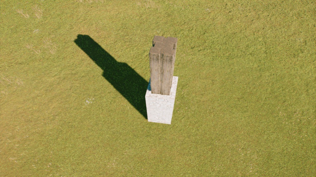 Stone and wood pillar - Workshop - Jurassic World Evolution 3