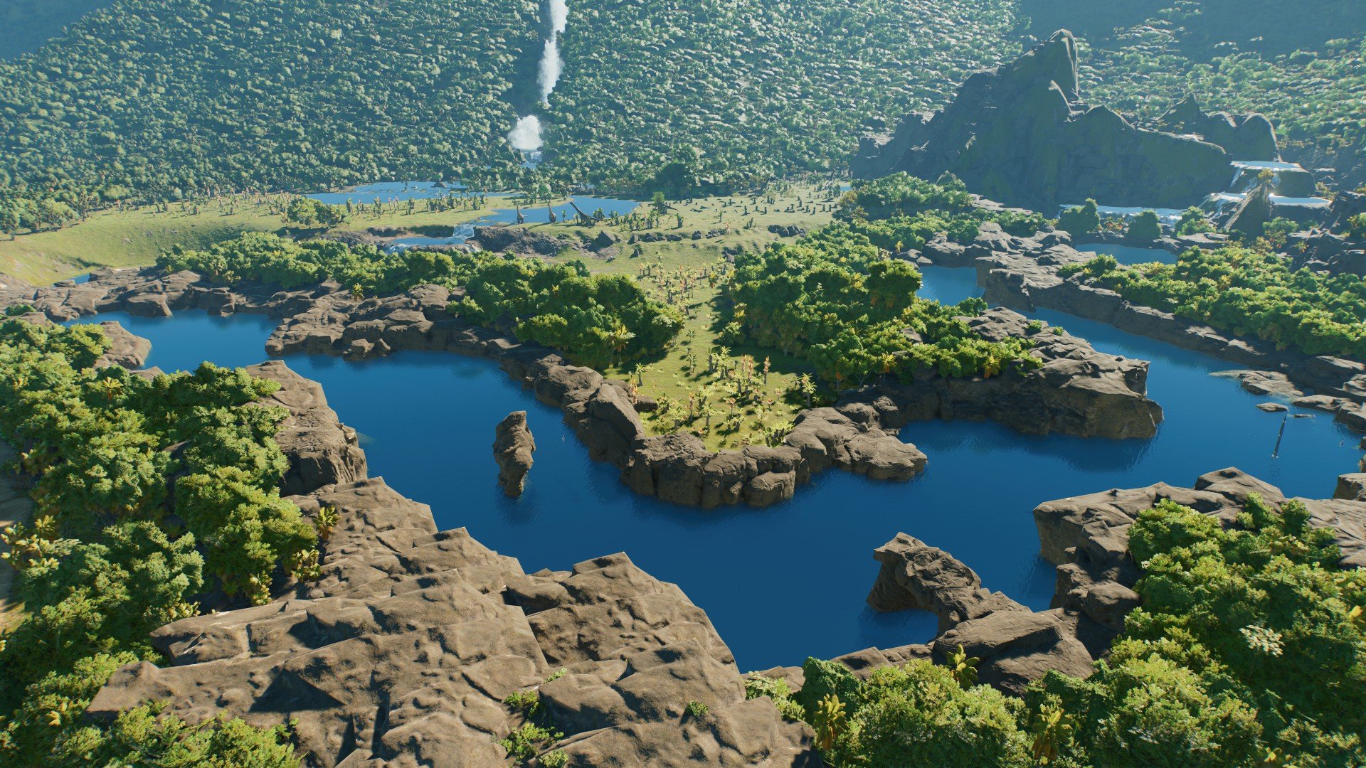 Research Island Ecosystem - Workshop - Jurassic World Evolution 3