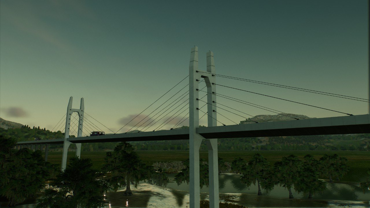Cable-stayed Bridge - Workshop - Jurassic World Evolution 3