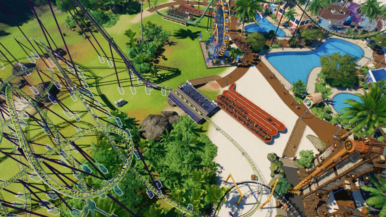 The laberynth - Planet Coaster 2 creation - Frontier Workshop