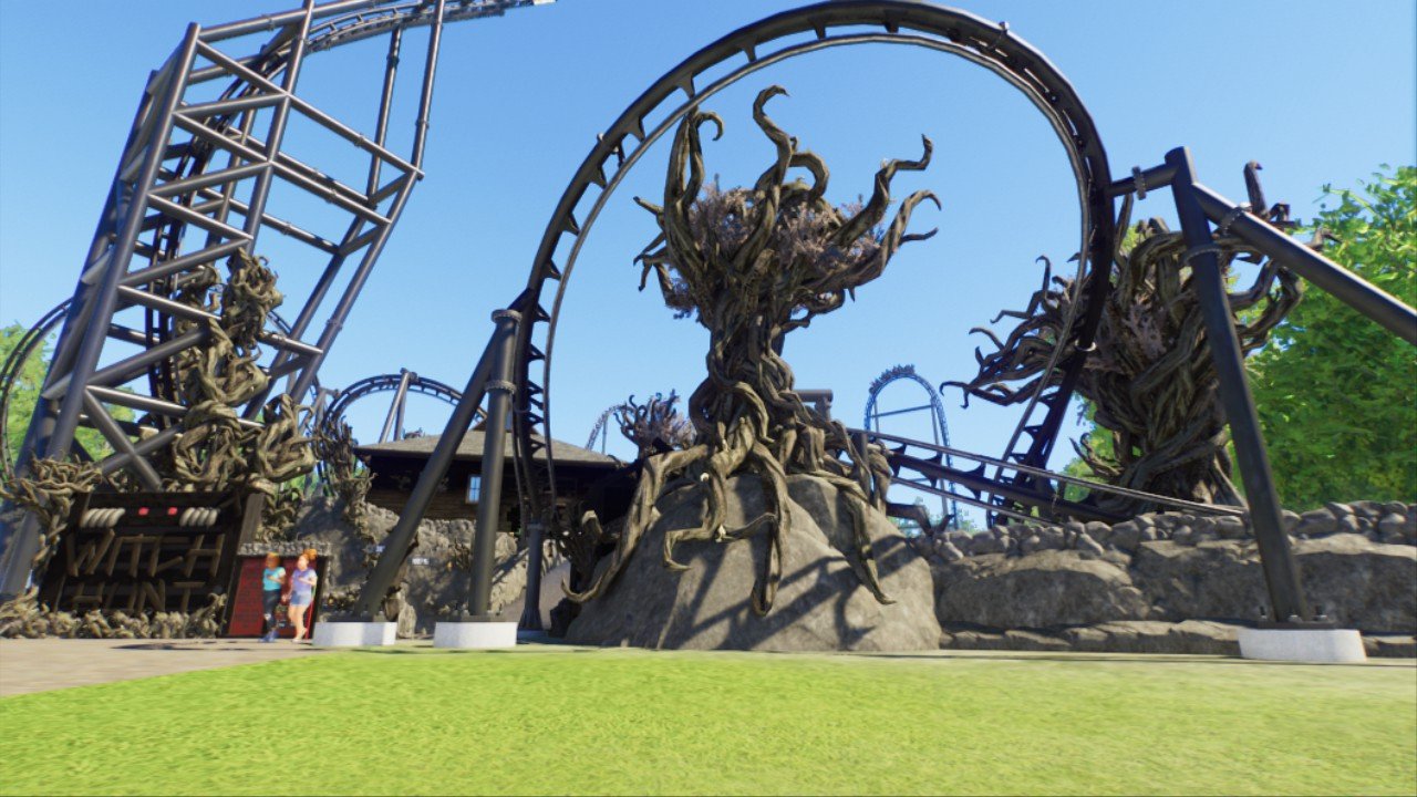 The Witch Hunt - Planet Coaster 2 creation - Frontier Workshop