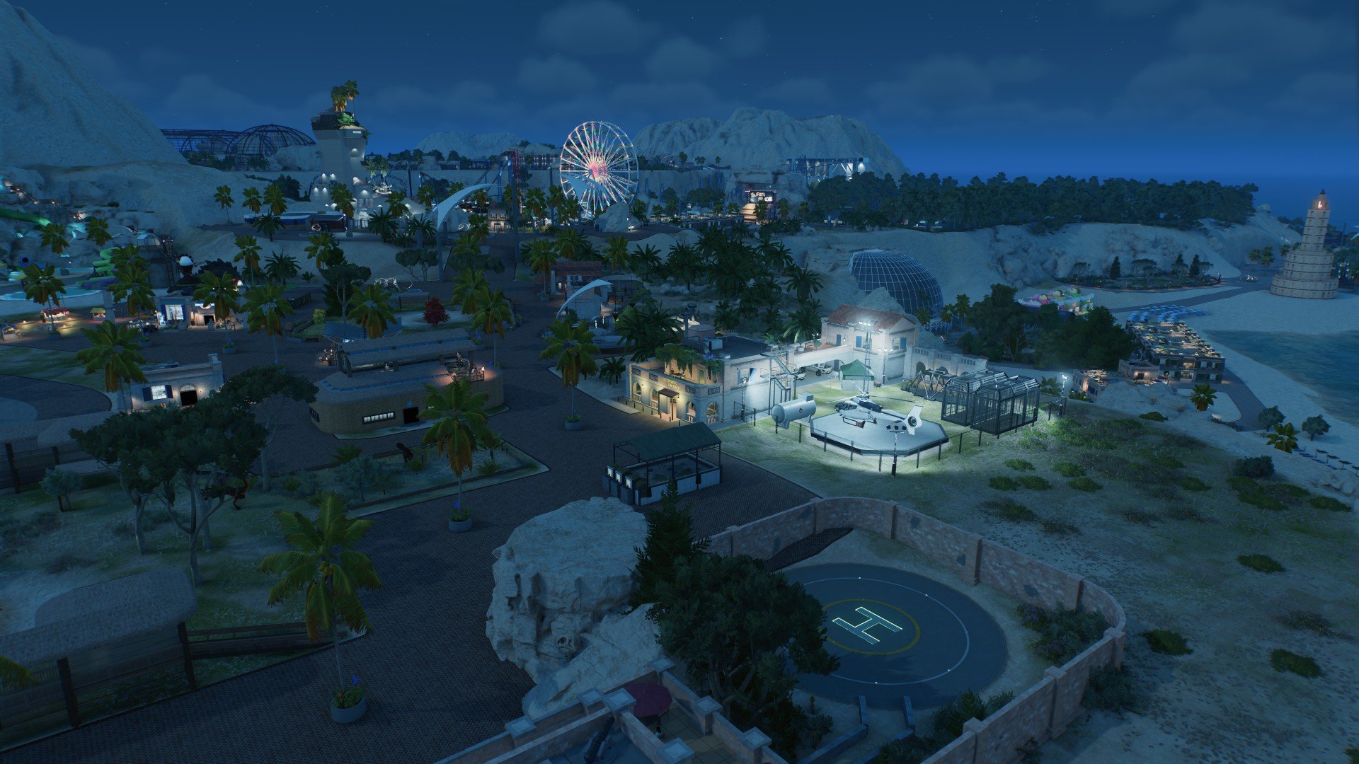 Cyclads island, Greece - Workshop - Jurassic World Evolution 3