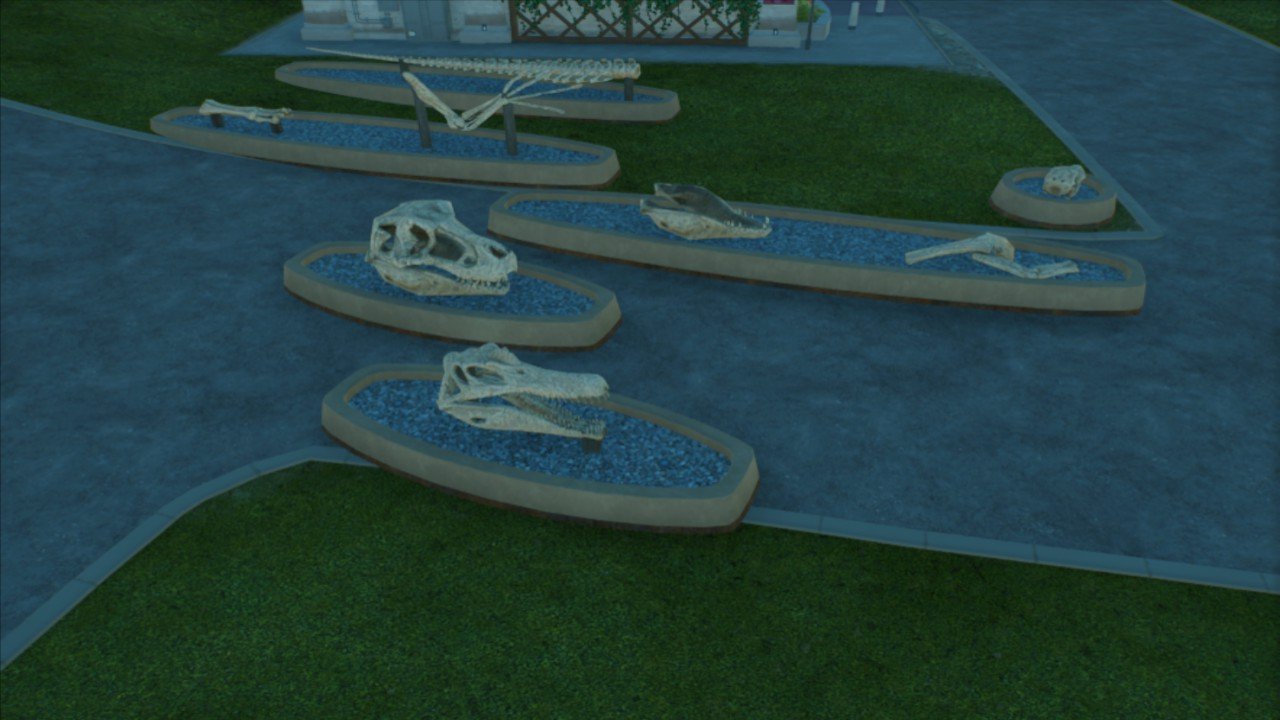 museum display pack - Workshop - Jurassic World Evolution 3