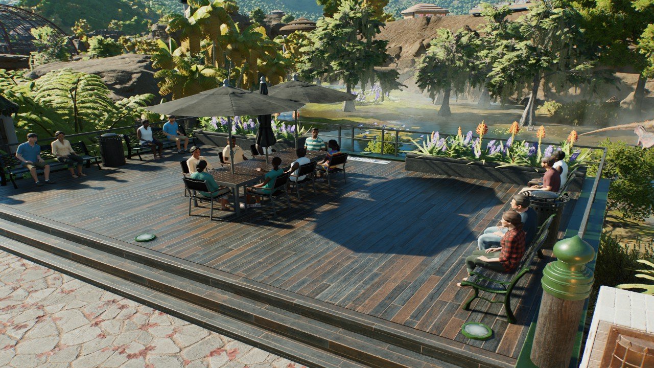 Seated Overlook Viewing - Workshop - Jurassic World Evolution 3