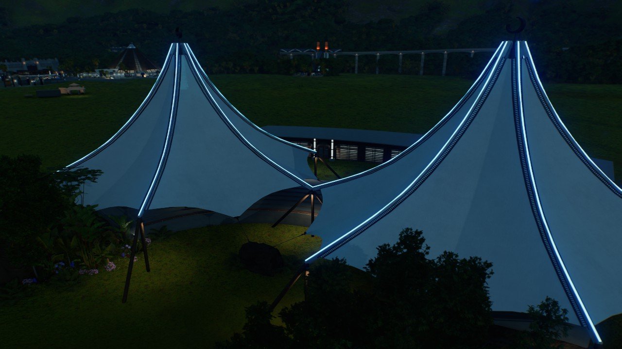 JW movie design tents - Workshop - Jurassic World Evolution 3