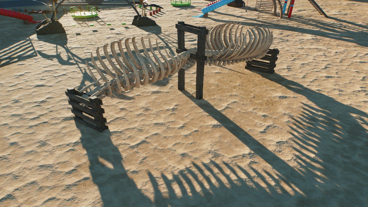 Bone climbing frame - Workshop - Jurassic World Evolution 3