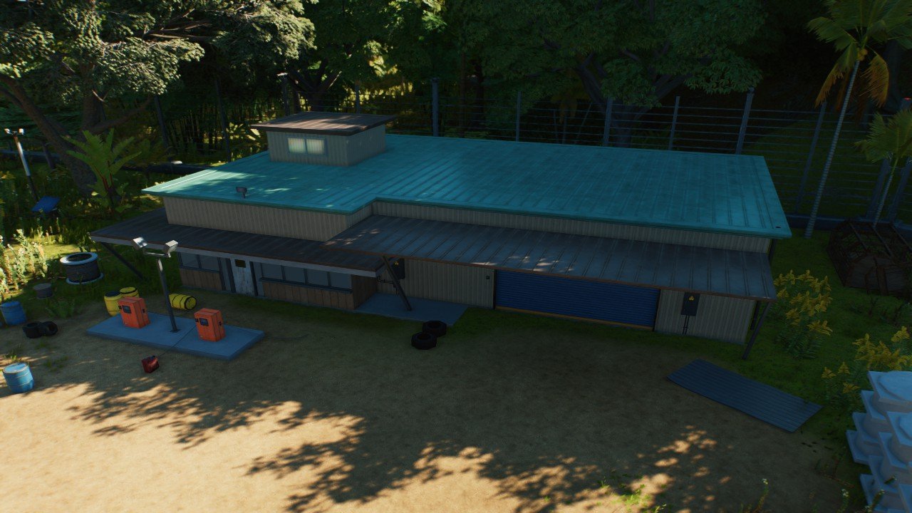 The Lost World Jurassic Park Fuel Depot - Workshop - Jurassic World ...