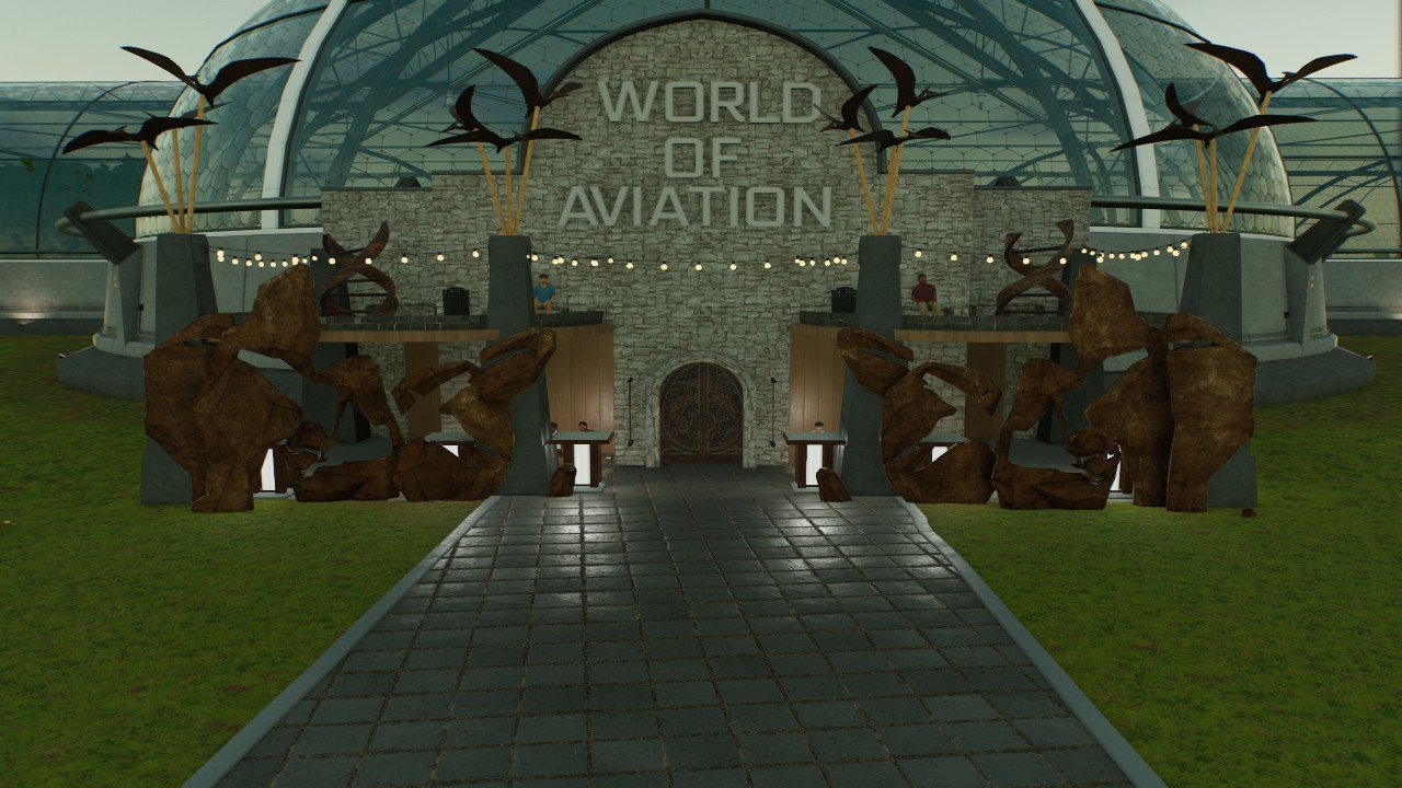 World of aviation viewing gallery - ワークショップ - ジュラシック・ワールド・エボリューション 3