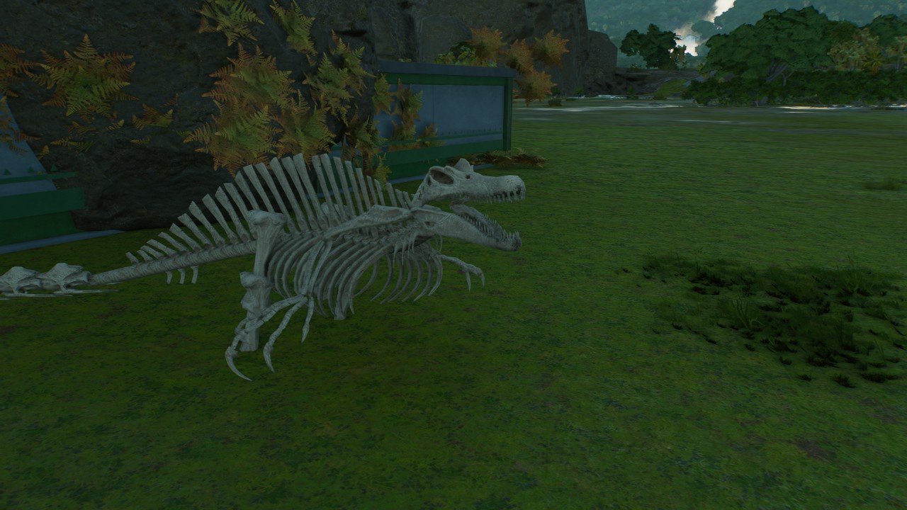 Spinoraptor Skeleton - Workshop - Jurassic World Evolution 3