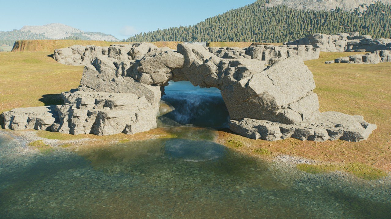 Biome dynamic rock arch - Workshop - Jurassic World Evolution 3