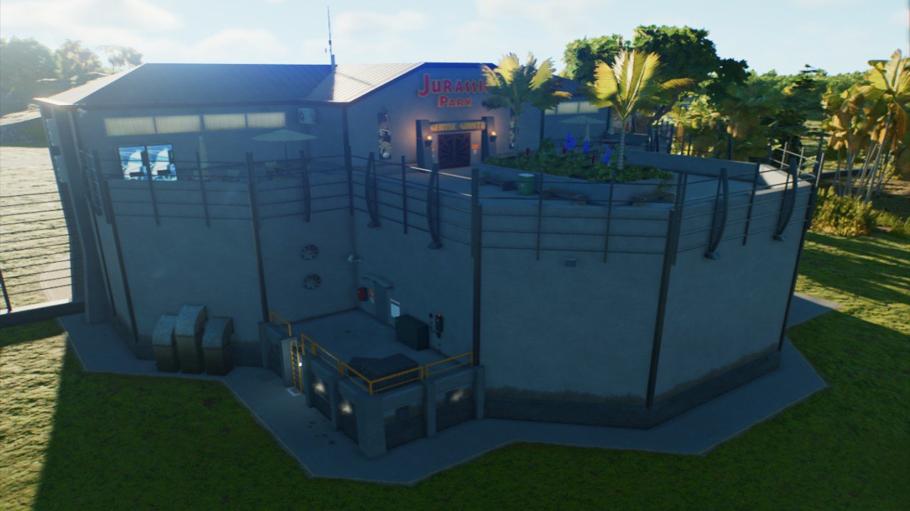 decorative gentle giant viewing platform - Workshop - Jurassic World ...