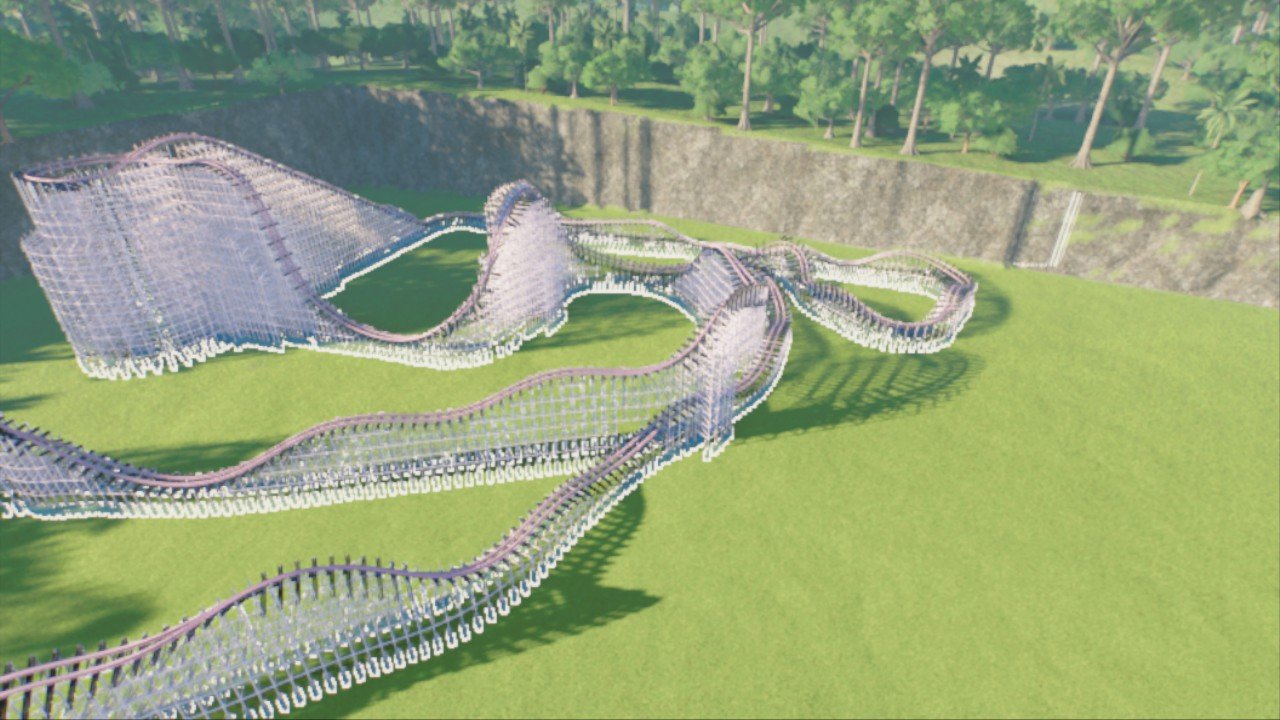 RMC Ibox track - Planet Coaster 2 creation - Frontier Workshop