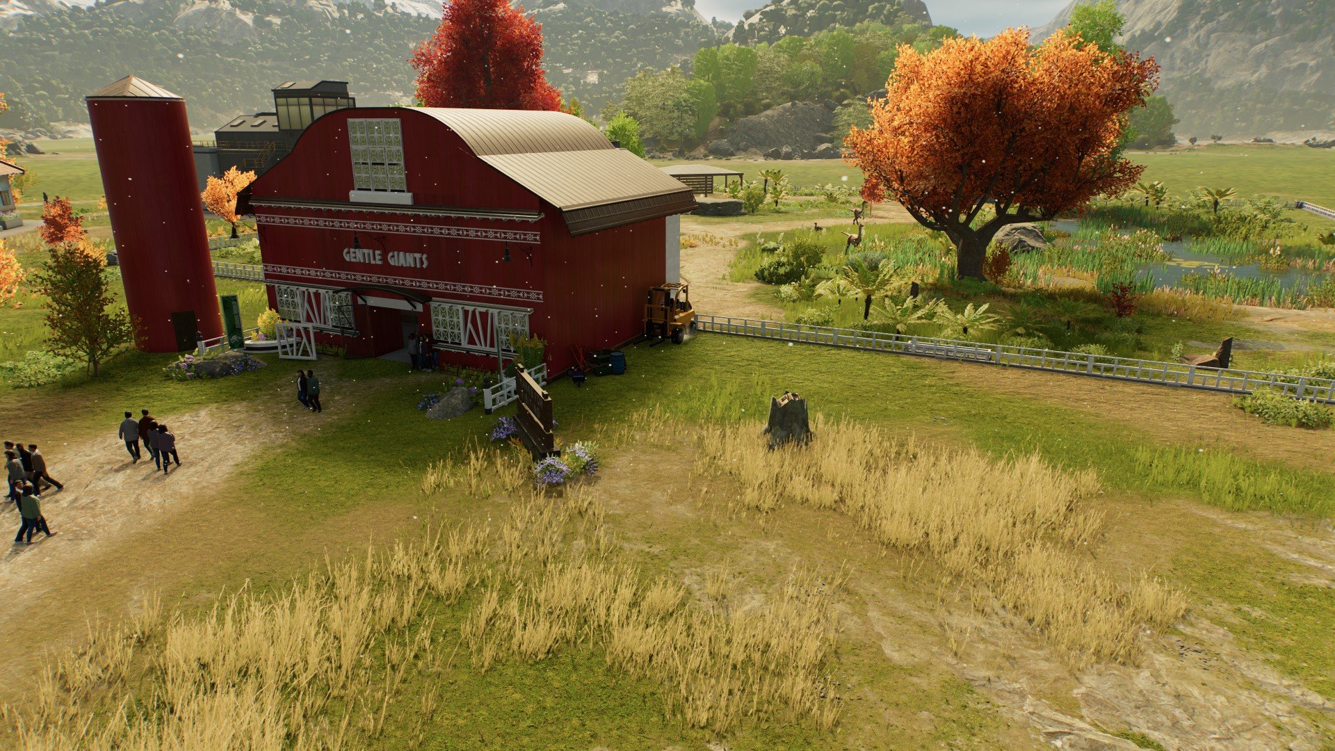 Farm style Enclosure - Workshop - Jurassic World Evolution 3