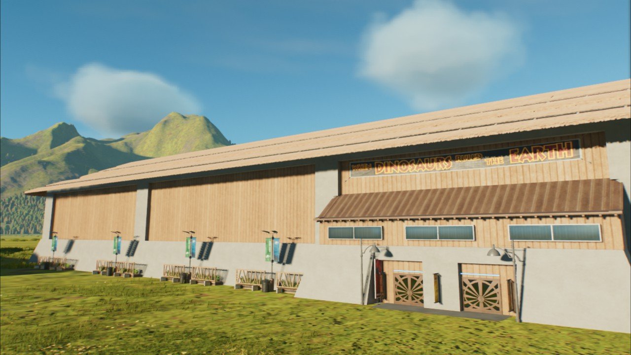 Large Enclosure House Template - Workshop - Jurassic World Evolution 3