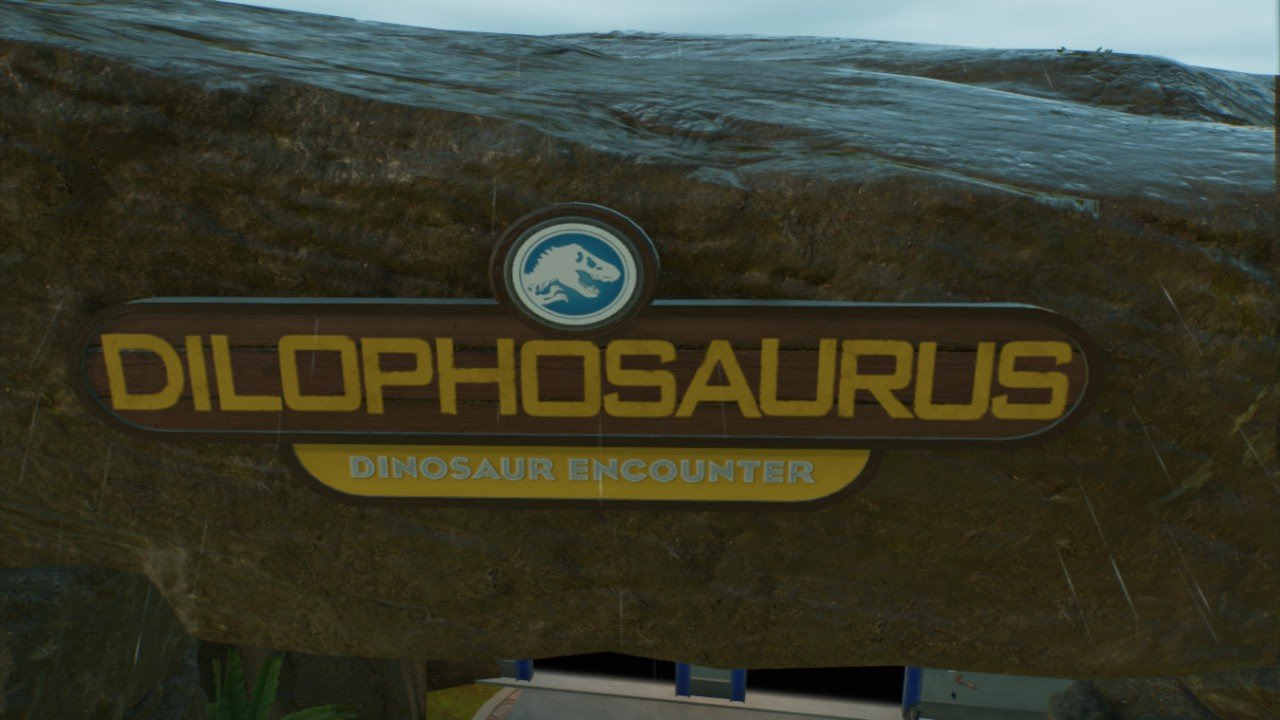 Signs: Dilophosaurus Encounter - 창작마당 - 쥬라기 월드 에볼루션 3