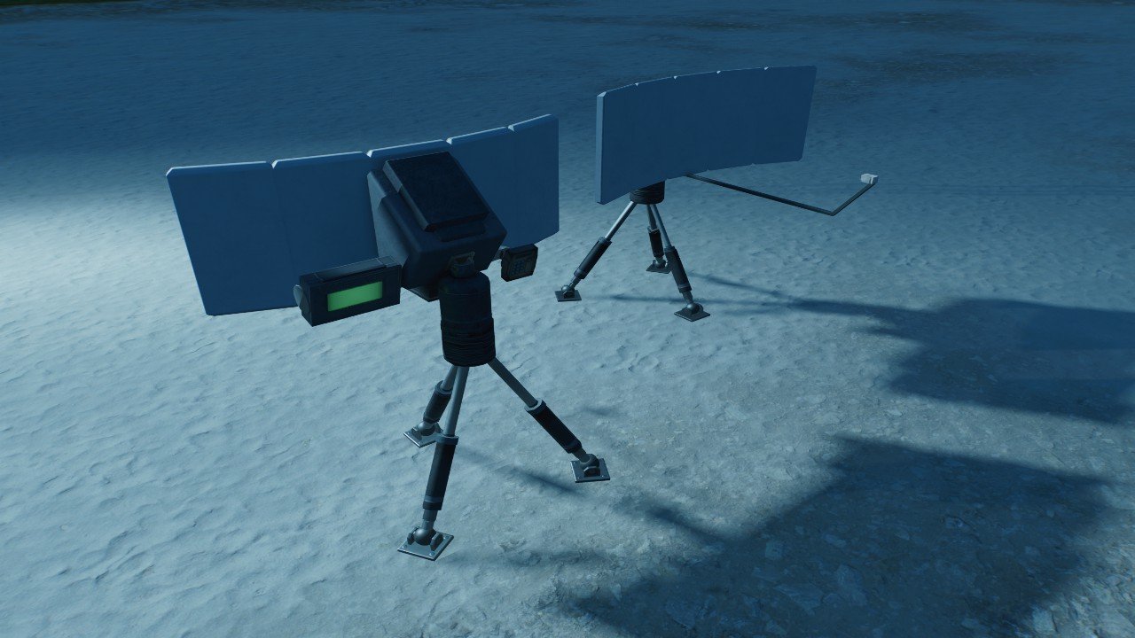 Small Deployable Radar Antenna - Workshop - Jurassic World Evolution 3