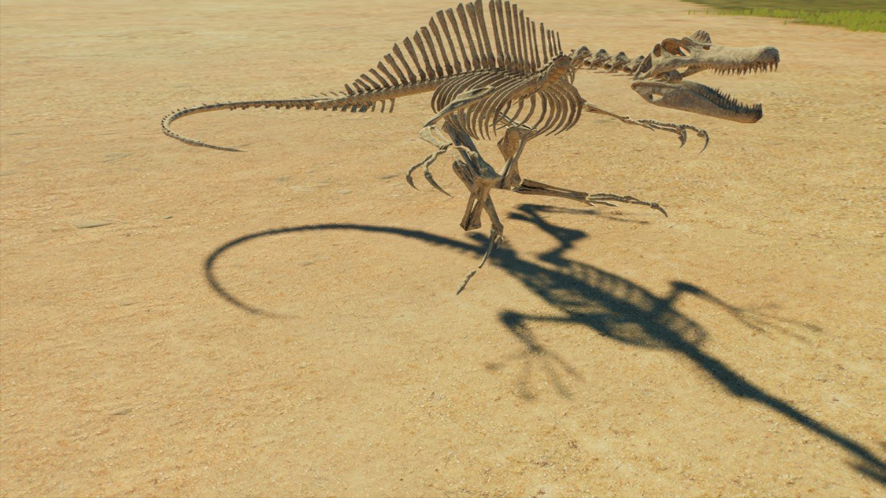 Spinosaurus Skeleton - Workshop - Jurassic World Evolution 3