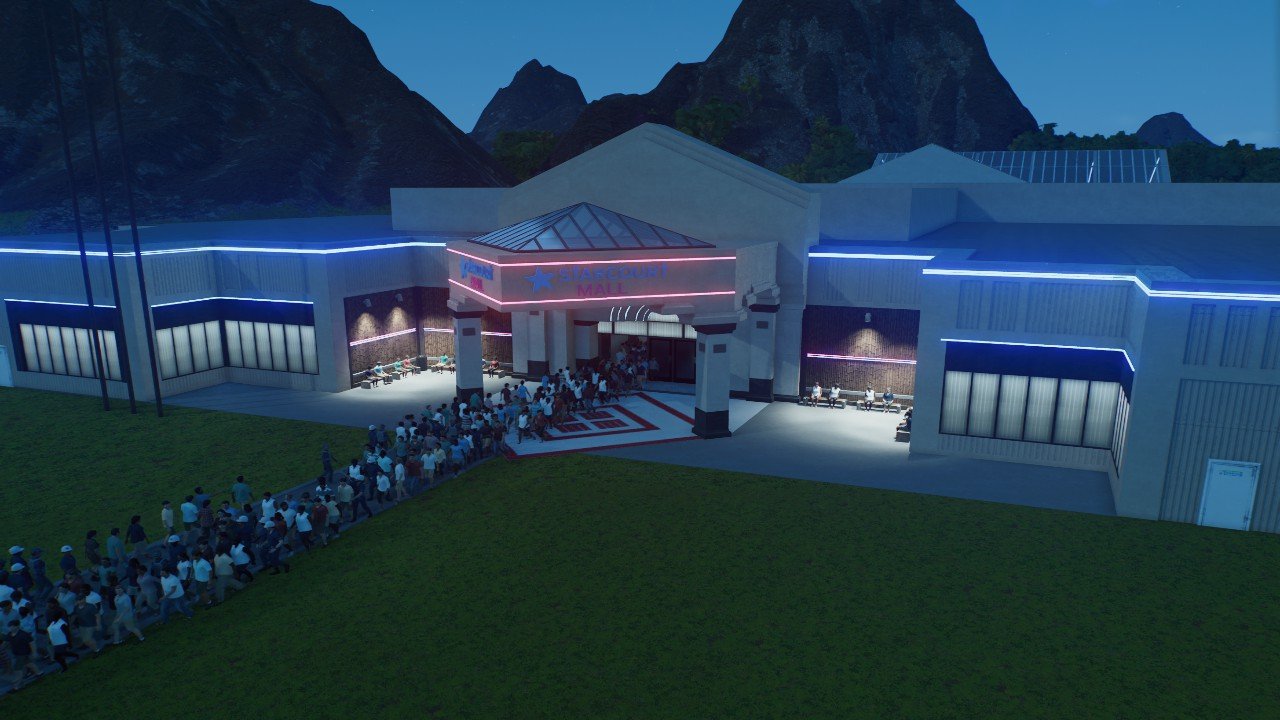Starcourt Mall - Workshop - Jurassic World Evolution 3