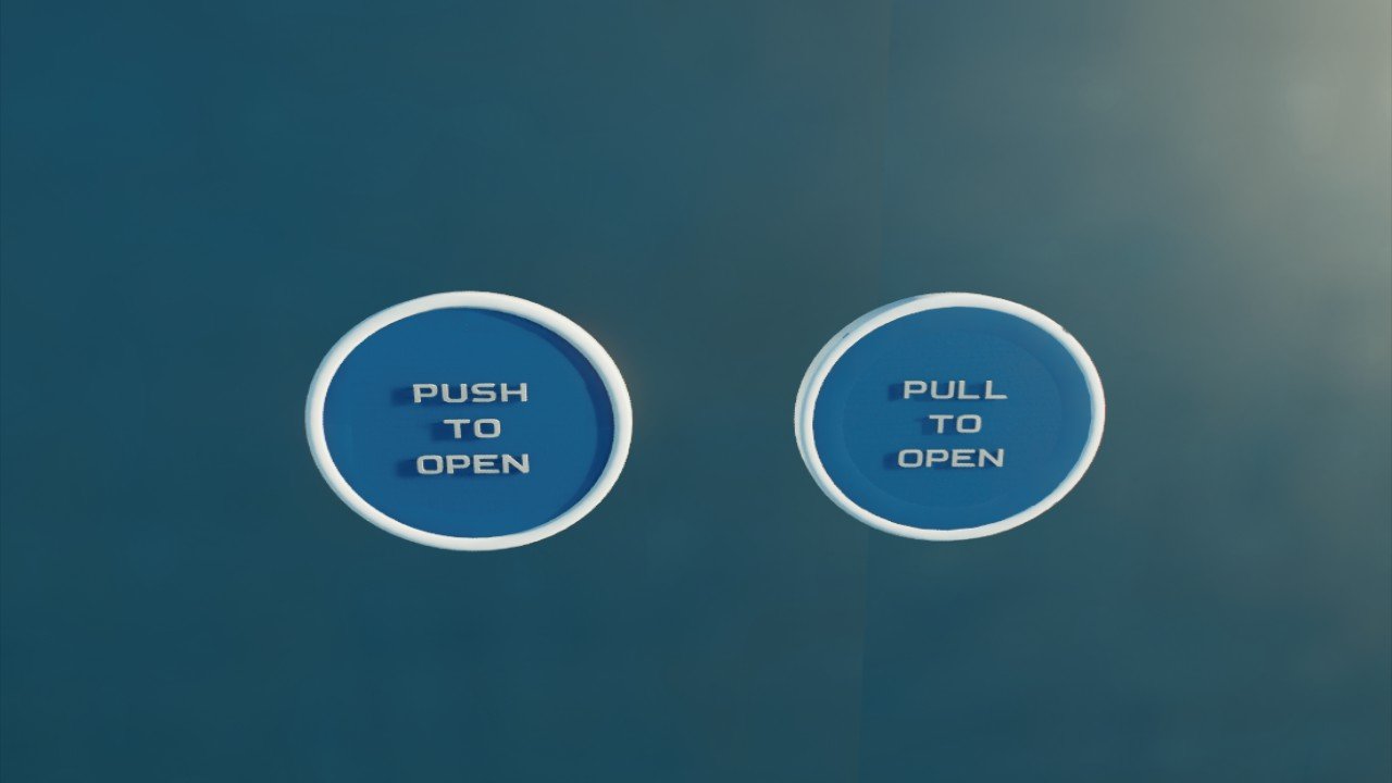 Push / Pull To Open Sign - Workshop - Jurassic World Evolution 3