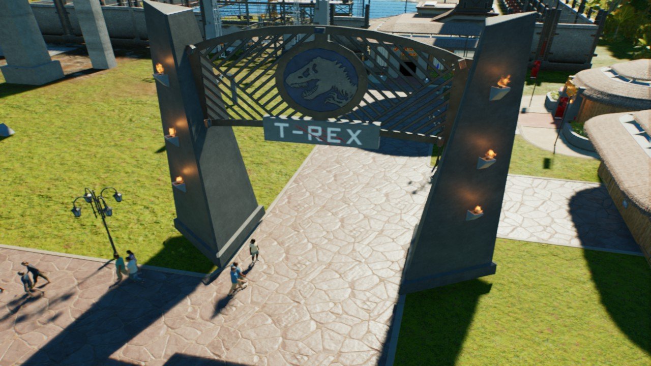 T-REX Gate - Workshop - Jurassic World Evolution 3